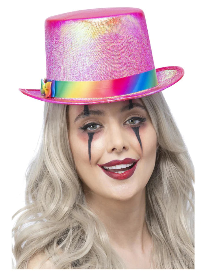 Clown Top Hattur, Perlupink – Sp/f Skemtið